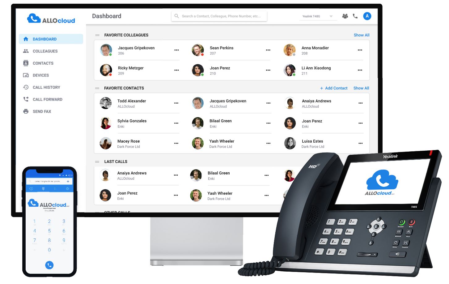 La solution de téléphonie idéale pour le télétravail : ALLOcloud